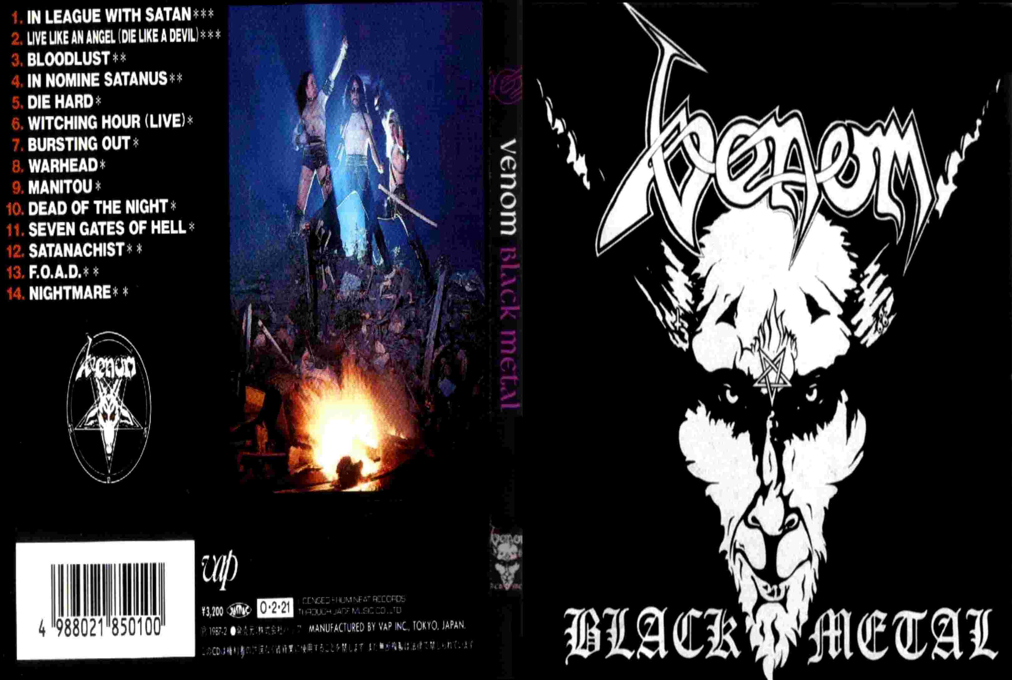 Venom Assault Black Metal : Front | DVD Covers | Cover Century | Over 1 ...